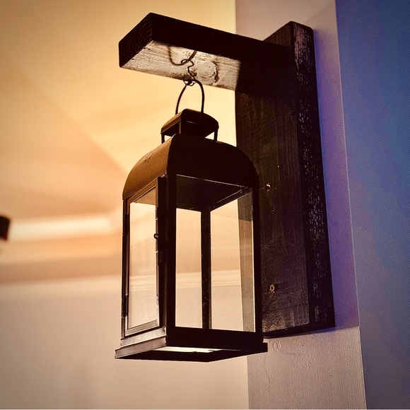 Hand Crafted | Accents | Custom Wooden Wall Sconces Handcrafted By ...